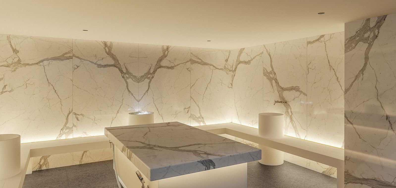 Sauna baño turco - Carmenta - para yate / de vapor