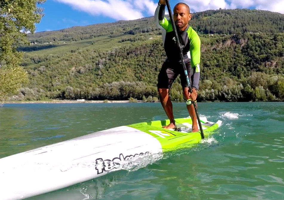 Tabla de SUP de race - Moon Rocket Pro |12.6 x 25 - Fool Moon - de carbono