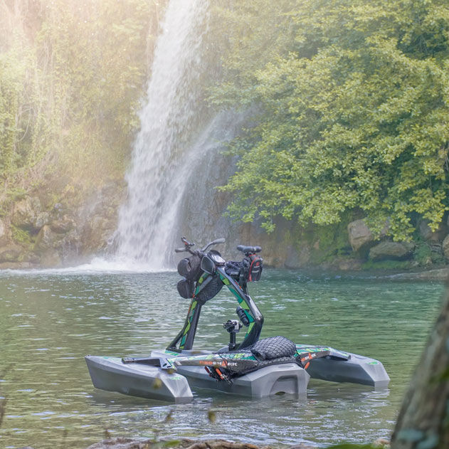 Bicicleta acuática 1 plaza - Adventure - redsharkbikes - inflable