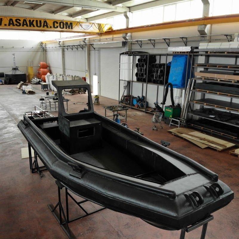 Barco de trabajo - ASAKUA AQUACULTURE & MARINE EQUIPMENTS - barco de ...