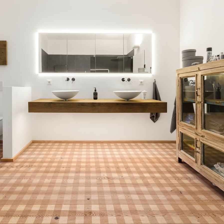 Revestimiento de suelo para yate - OAK Country Carving Check I - mafi ...