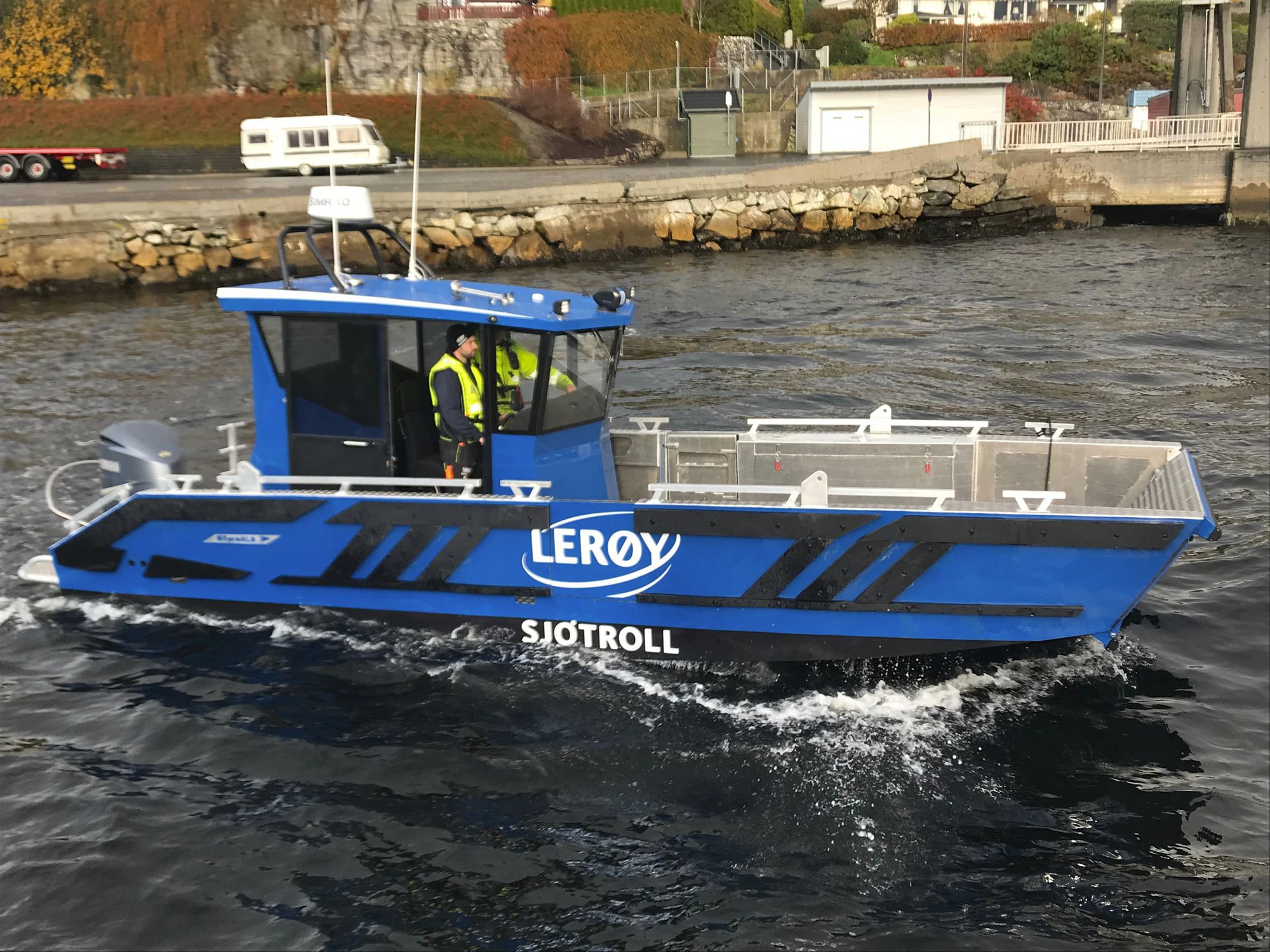 Barco profesional barco de vigilancia - OXpro AL8 - Hatløy Maritime AS ...