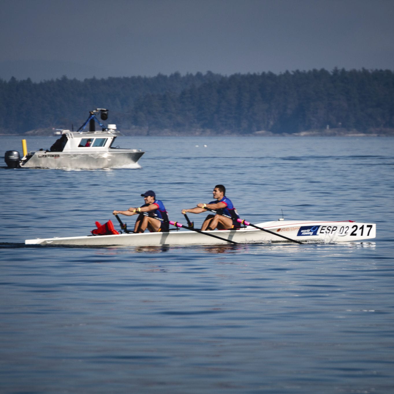 Bote de remo de regata - RS 2 - Rowing Sport boats - doble scull / sin ...