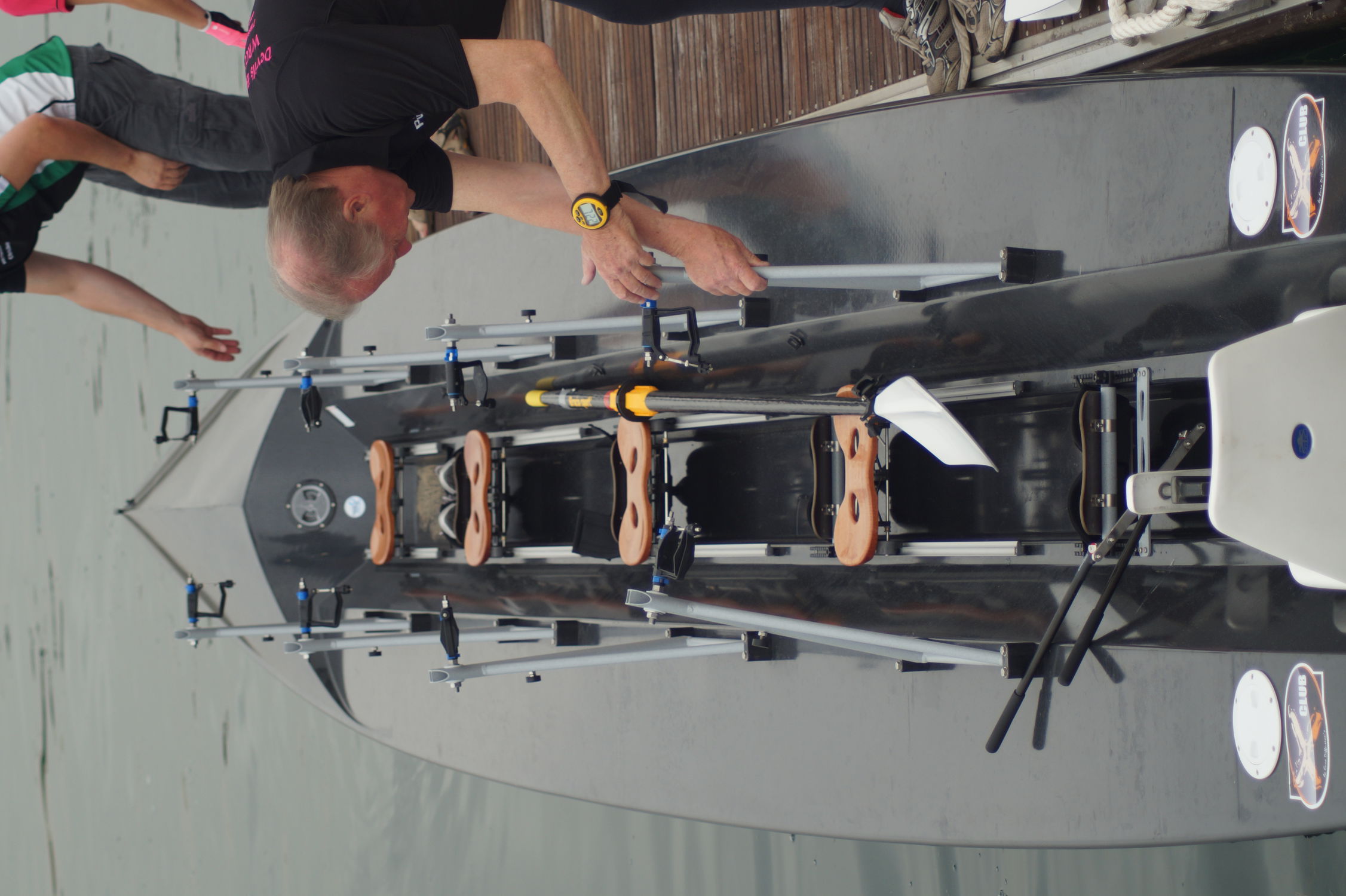 Bote de remo de regata - RS 4 - Rowing Sport boats - cuatro scull / con ...