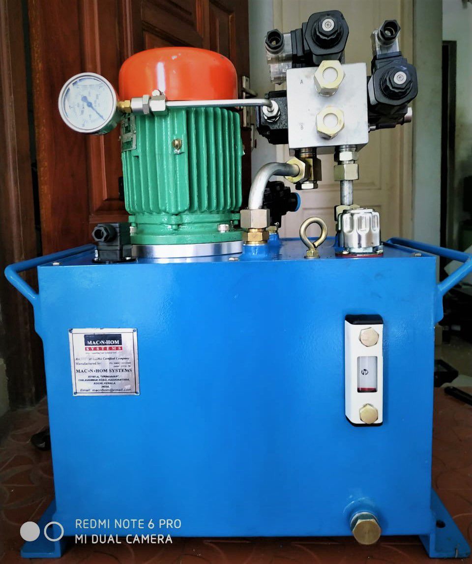 Unidad de energía hidráulica para barco - Mac-N-Hom Marine Equipments P ...