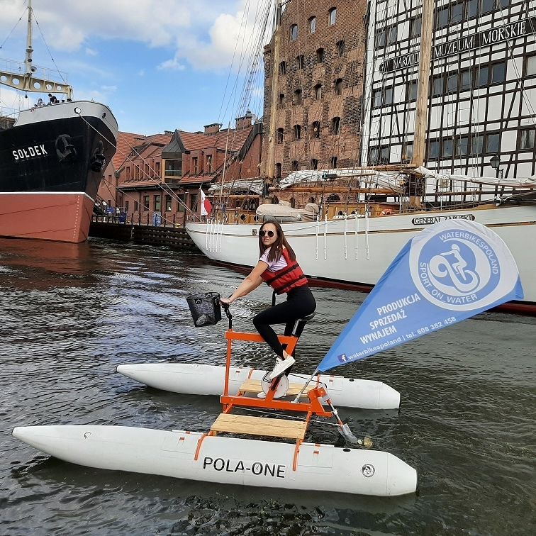 Bicicleta acuática 1 persona - PolaOne - Enco Paweł Podolski ...