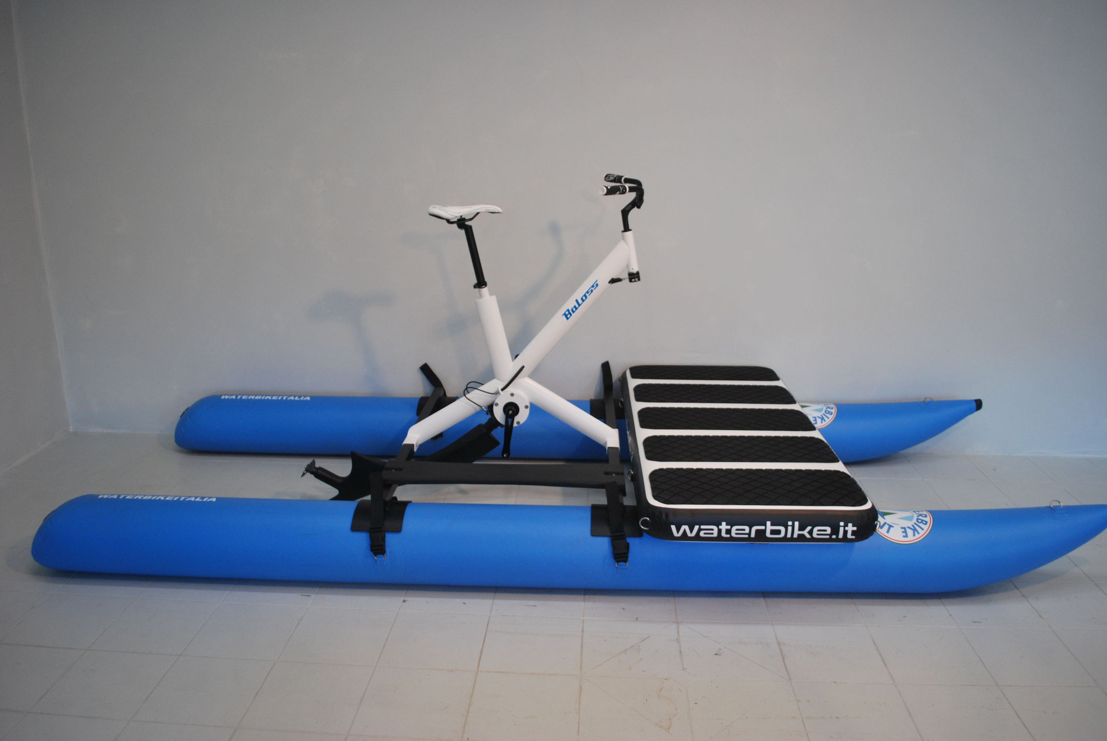 Bicicleta acuática 1 plaza - baloss easy - WATERBIKE ITALIA - azul
