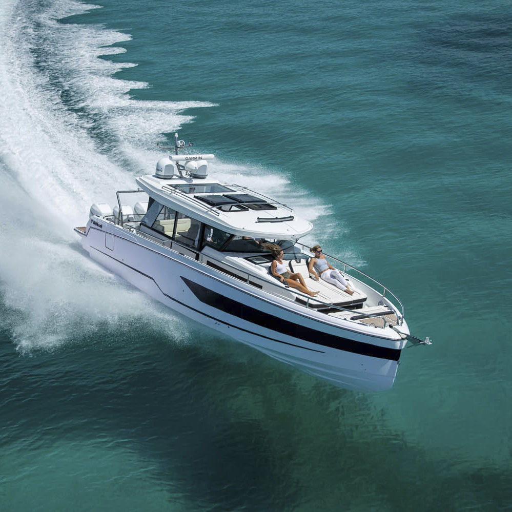 Barco cabinado fueraborda - 38 Explorer - Wellcraft - trimotor / con ...