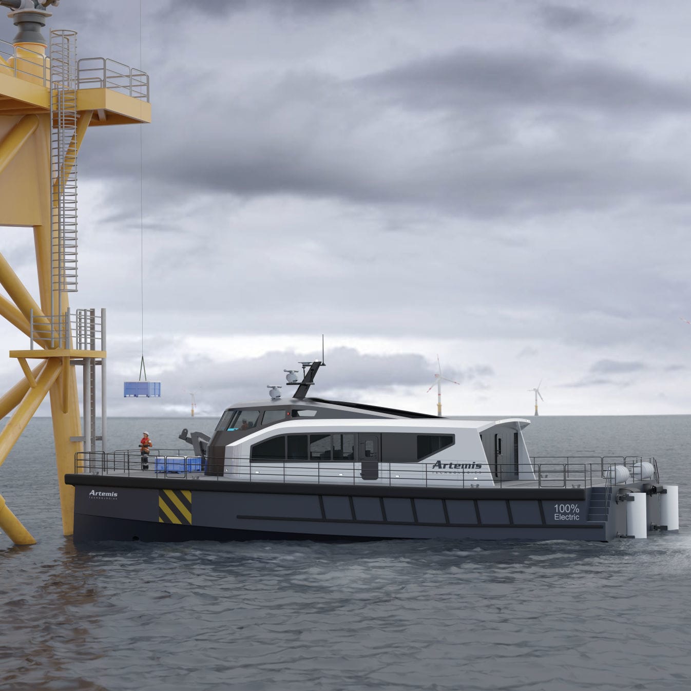 Barco profesional barco de transporte de tripulación - EF-24 CTV ...