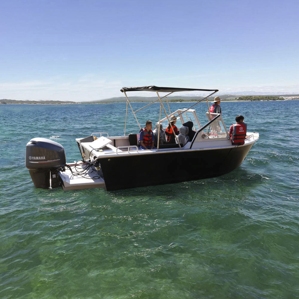 Barco open fueraborda - CS-220 - Kinocean® Boat - soft-top / de pesca ...