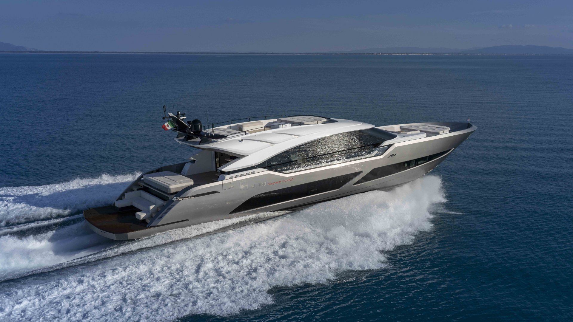 Yate a motor de crucero - 100 - AB Yachts - de gran velocidad / con ...