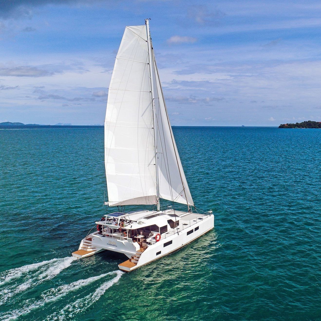 Yate de vela catamarán - 50 - ANDAMAN - de crucero rápido / con 3 ...