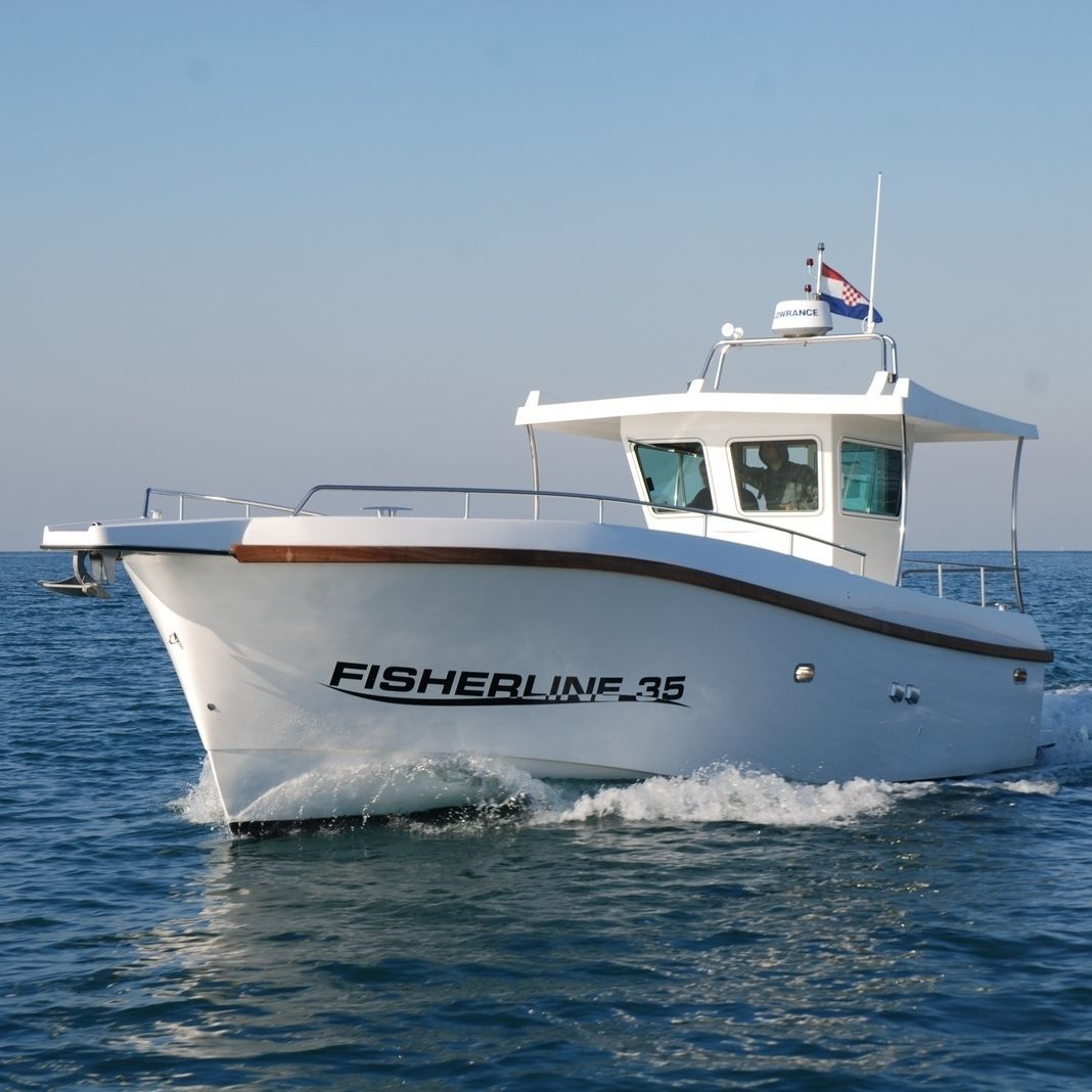Barco profesional barco de pesca profesional - FISHERLINE 35 ...
