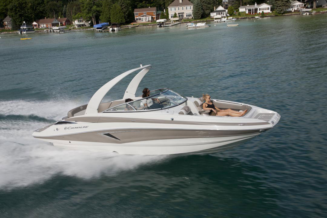 Deck-boat intraborda - E275 - Crownline - open / con doble consola ...