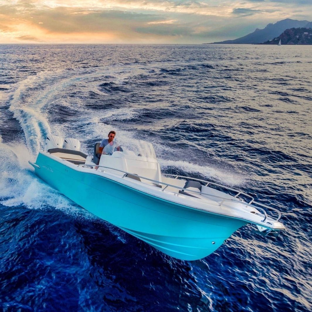 Barco open fueraborda - 280 CC Evo - White-shark - bimotor / con ...