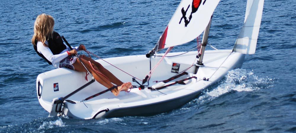 Barco de vela ligera individual - TOPAZ Uno Race Plus - Topper - para ...