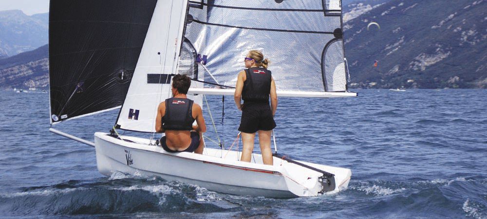 Barco de vela ligera doble - Topaz VIBE - Topper - de recreo ...