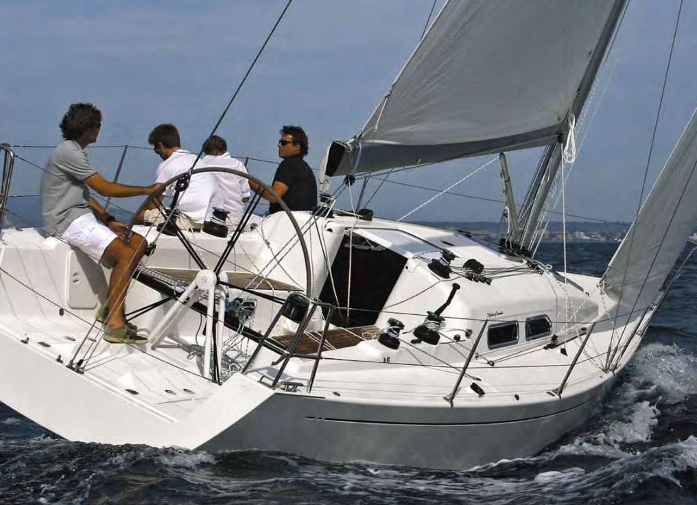Velero de regata y crucero - X-35 - X-Yachts - monotipo / con popa ...