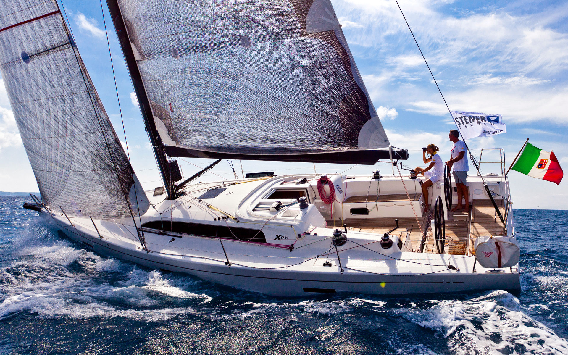 Velero de regata y crucero - Xp 44 - X-Yachts - con popa abierta / con ...