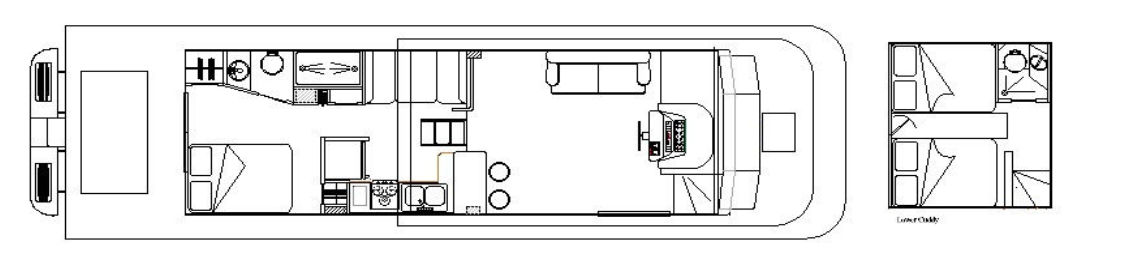 Gibson Houseboat Floor Plans