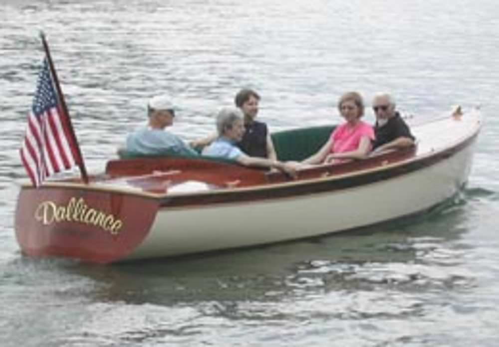 Bote eléctrico - Phantom - Budsin Electric Boats - de madera