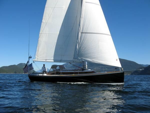 Velero clásico - GRAY WOLF - Lyman Morse - day-sailer / de regata / de madera