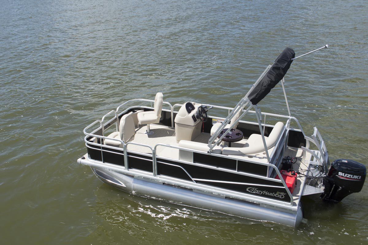 Barco pontón fueraborda - Explorer 1470 - Misty Harbor - eléctrico / de ...