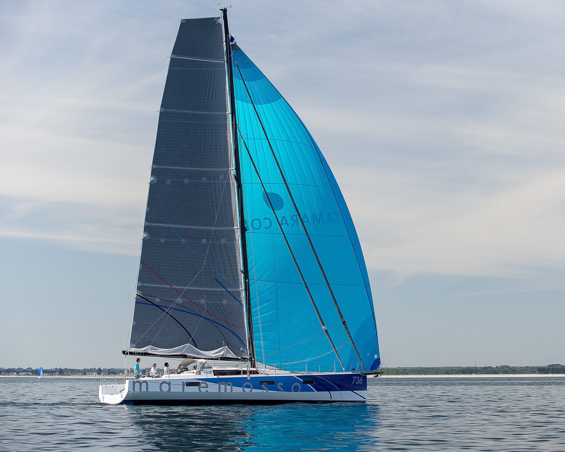 Velero de crucero - 50 - POGO STRUCTURES - de fibra de vidrio