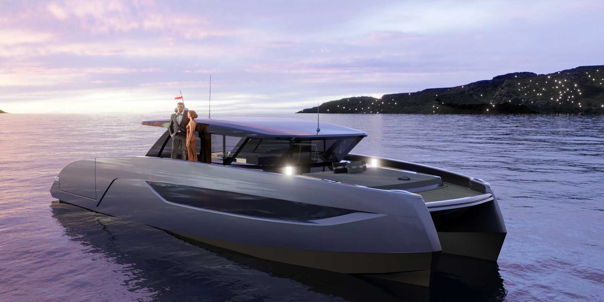 Yate a motor catamarán - 55 ULTIMA - Sunreef Yachts - de crucero / open ...