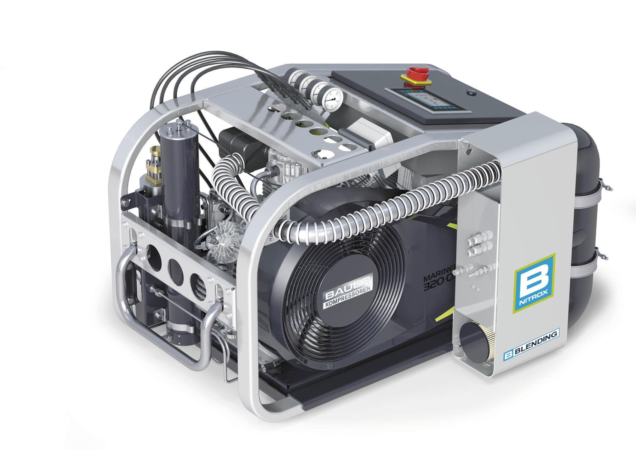 Compresor de buceo - MARINER 320 - BAUER KOMPRESSOREN GmbH - nitrox