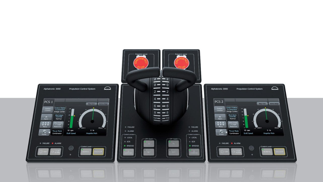 Sistema de mando de propulsión - Alphatronic 3000 - MAN Energy ...