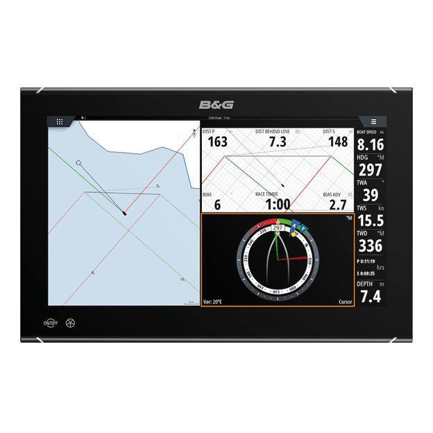 Visualizador para barco - Zeus³S - B & G - multiusos / táctil / radar