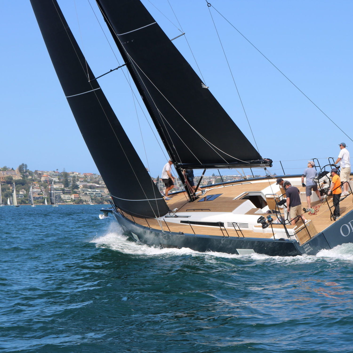 Vela mayor - PANELLED - Doyle - vela de proa / para velero de crucero ...