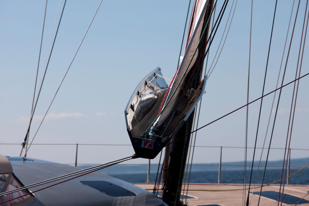Botavara para sailing-yacht - Hall Spars & rigging - a medida / en V ...