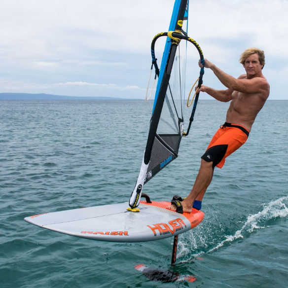 Tabla de windsurf de wave - HOVER 142 - Naish Windsurfing - twin fin ...