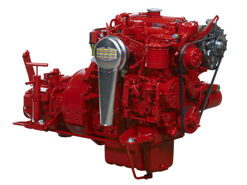 Motor intraborda / para barco profesional / diésel / inyección directa ...