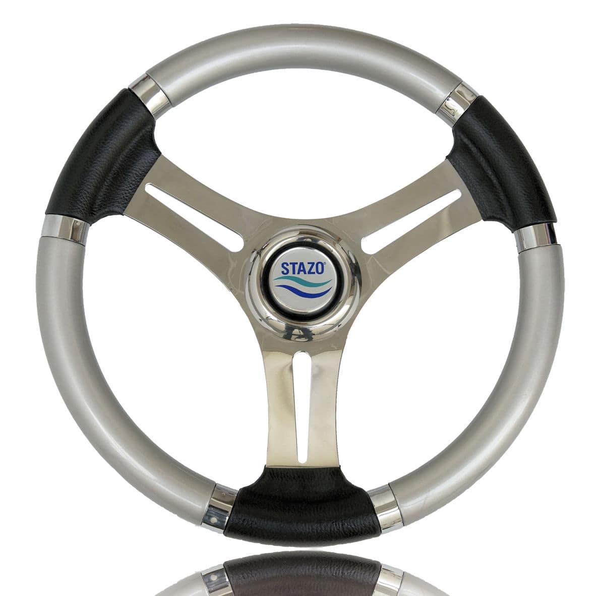 Volante para barco de motor de acero inoxidable - 66BS - Stazo marine ...