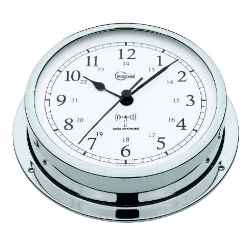 Reloj radio pilotados - 611CRRC - Barigo - de cromo / de latón