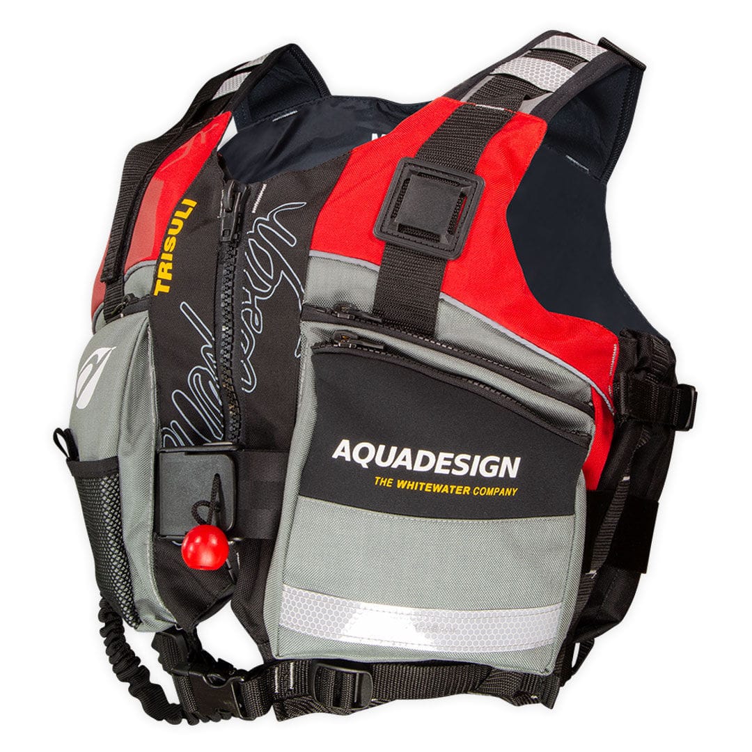 Chaleco de ayuda a la flotabilidad para canoa y kayak - TRISULI - AQUADESIGN - unisex / de espuma