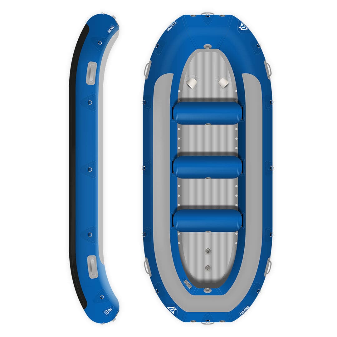 Raft para 9 personas - FALCON 420 Blue - AQUADESIGN - de aguas bravas