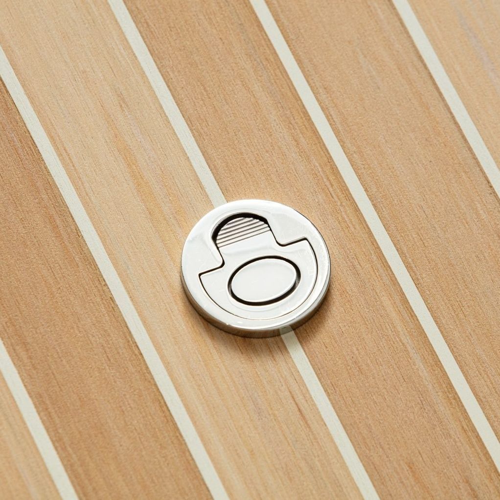 Panel para revestimiento de cubierta - Tritone Ash - Flexiteek - de teca
