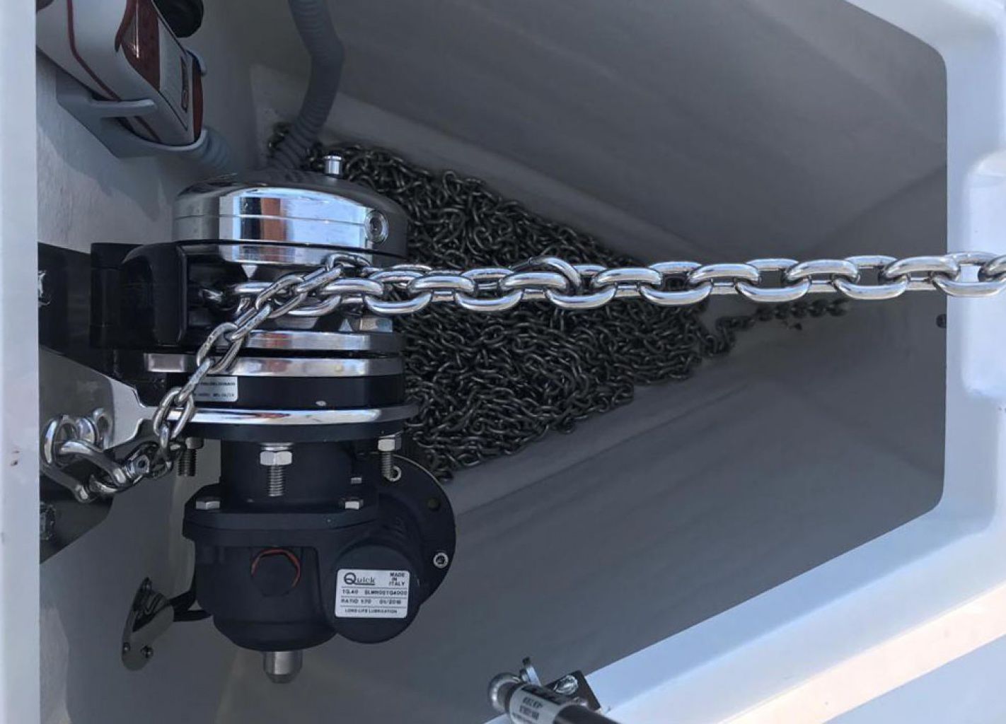 Molinete eléctrico - BL2 series - Quick - automático / para barco ...
