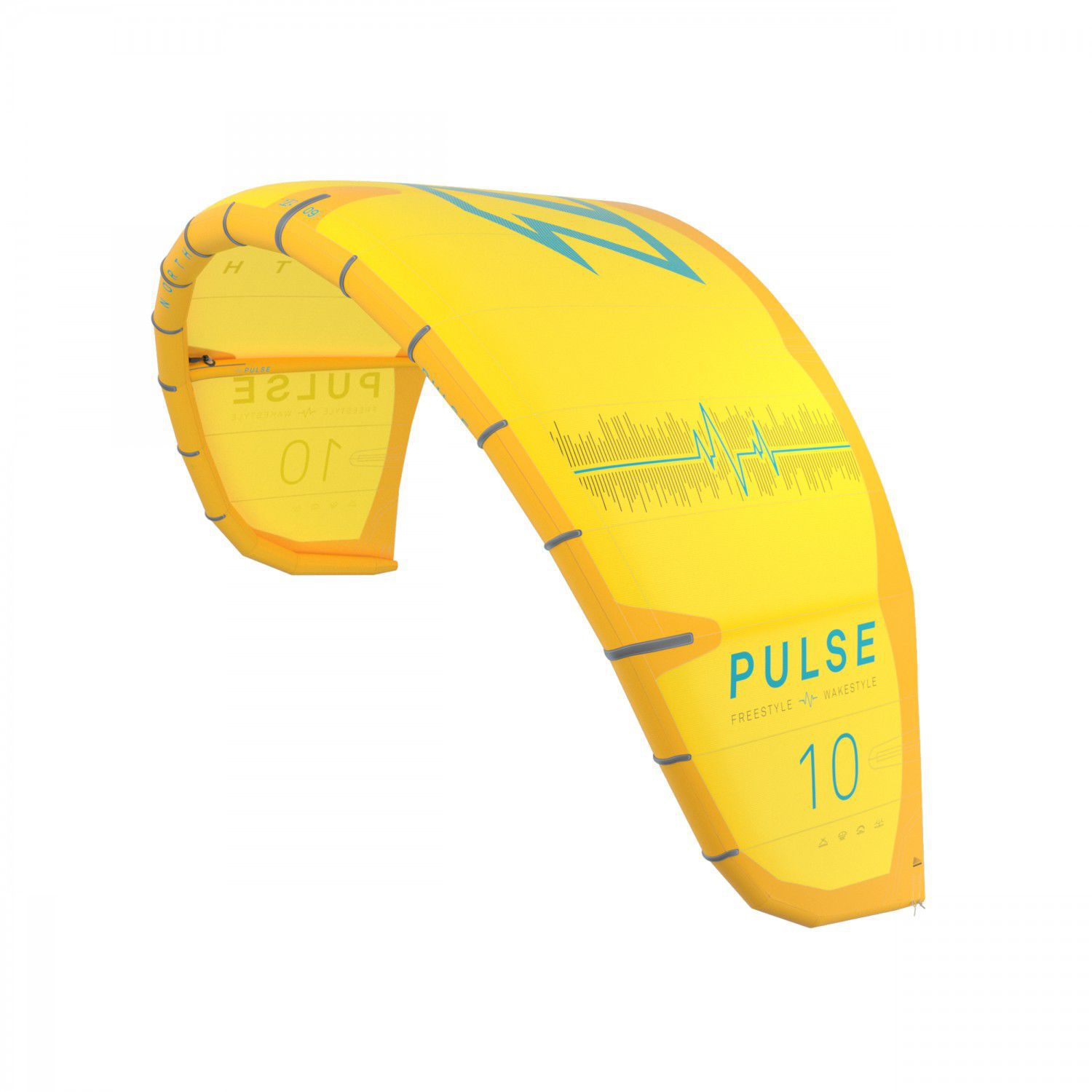 Cometa kitesurf C-shape - PULSE - North Kites - de freestyle / para ...