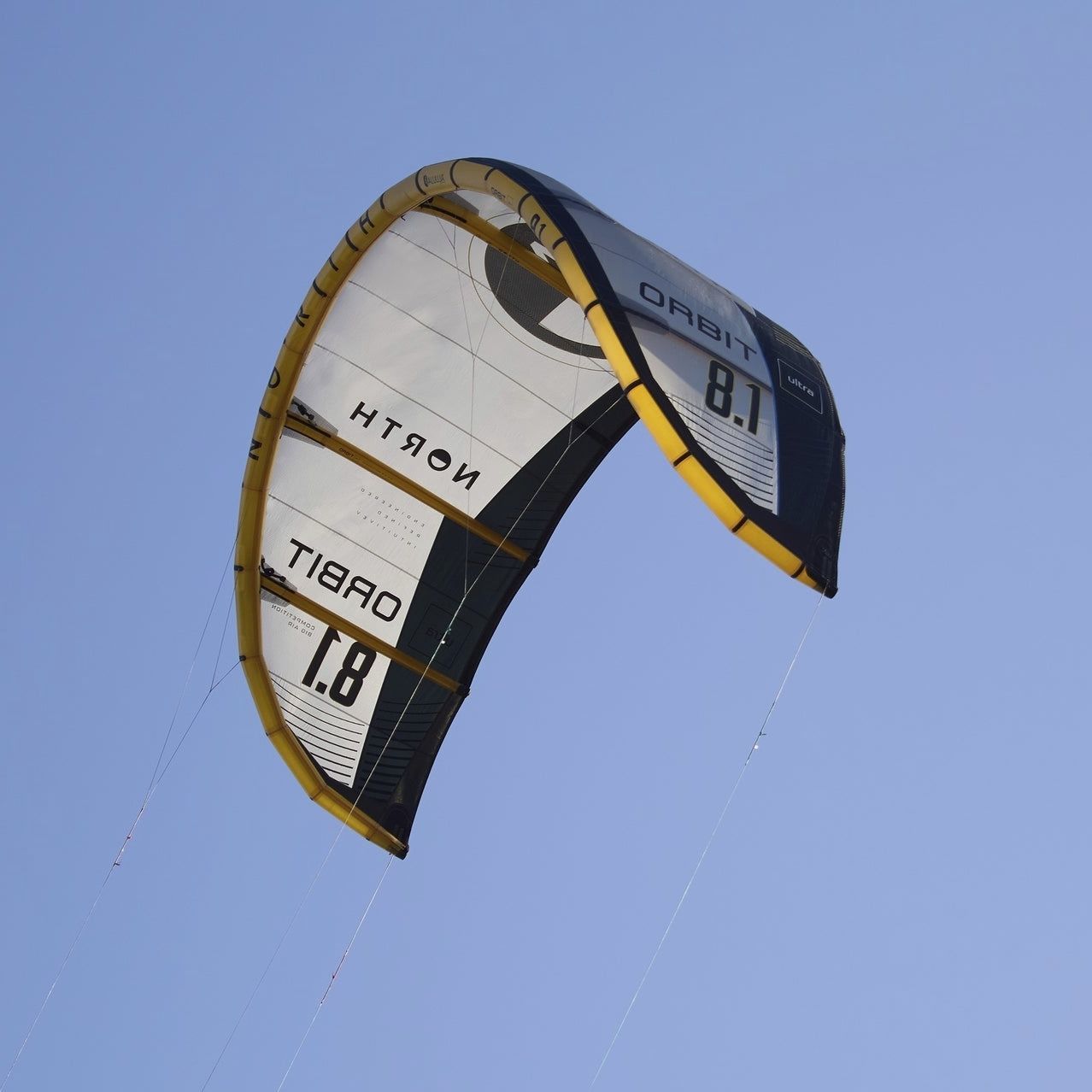 Cometa kitesurf C-shape - ORBIT ULTRA - North Kites - de freeride / de ...