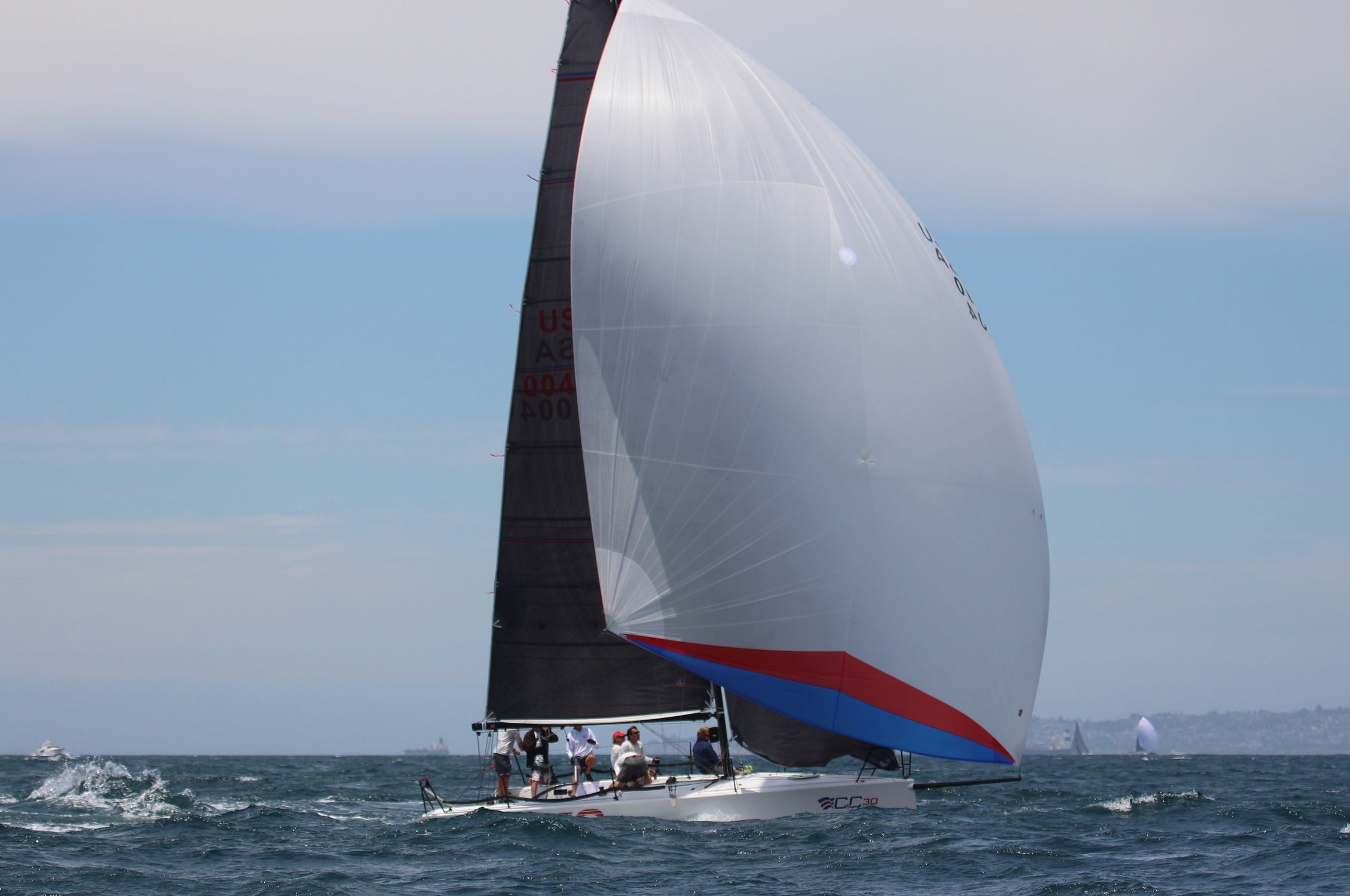 Spinnaker asimétrico - Red Line - Ullman Sails - code 0 / para velero ...