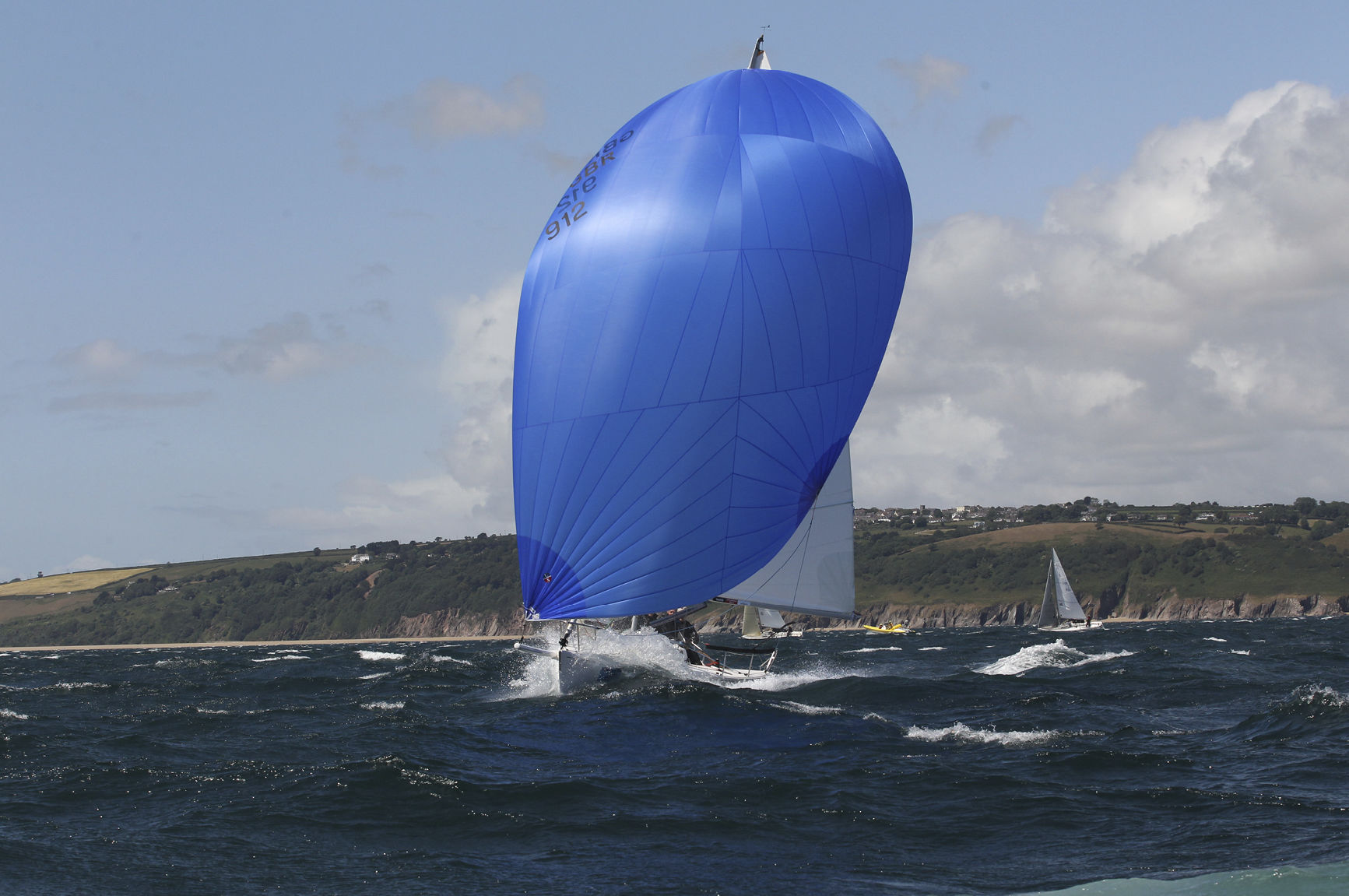 Spinnaker asimétrico - Red Line - Ullman Sails - code 0 / para velero ...