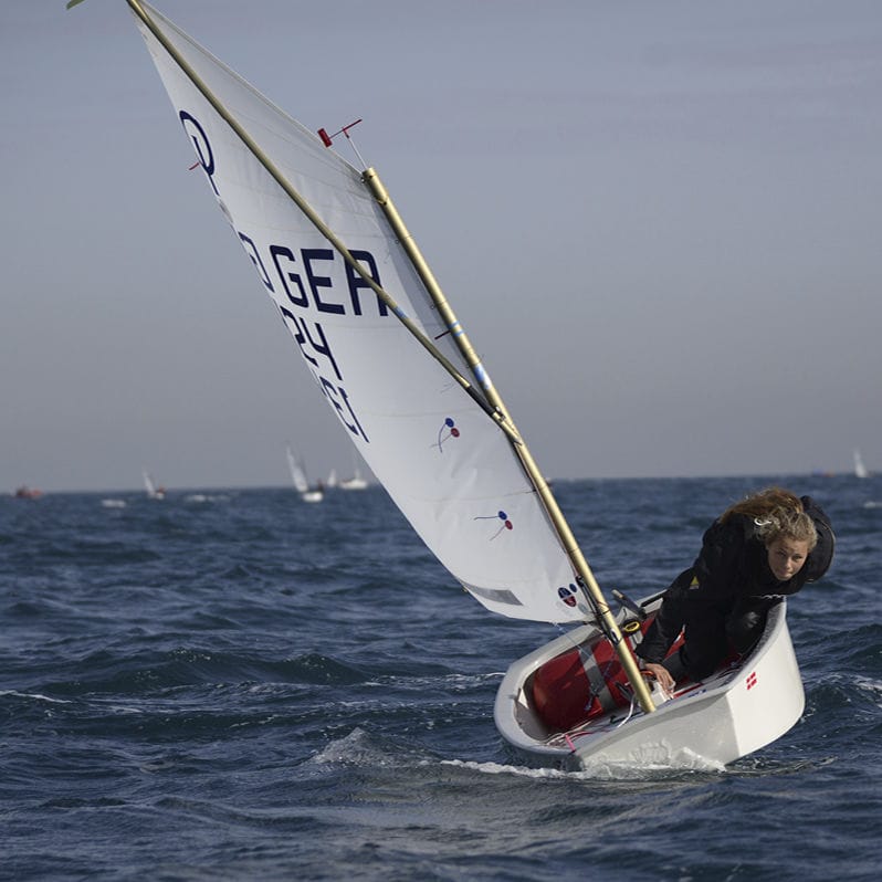 Vela mayor - Ullman Sails - para vela ligera / cross-cut / Optimist
