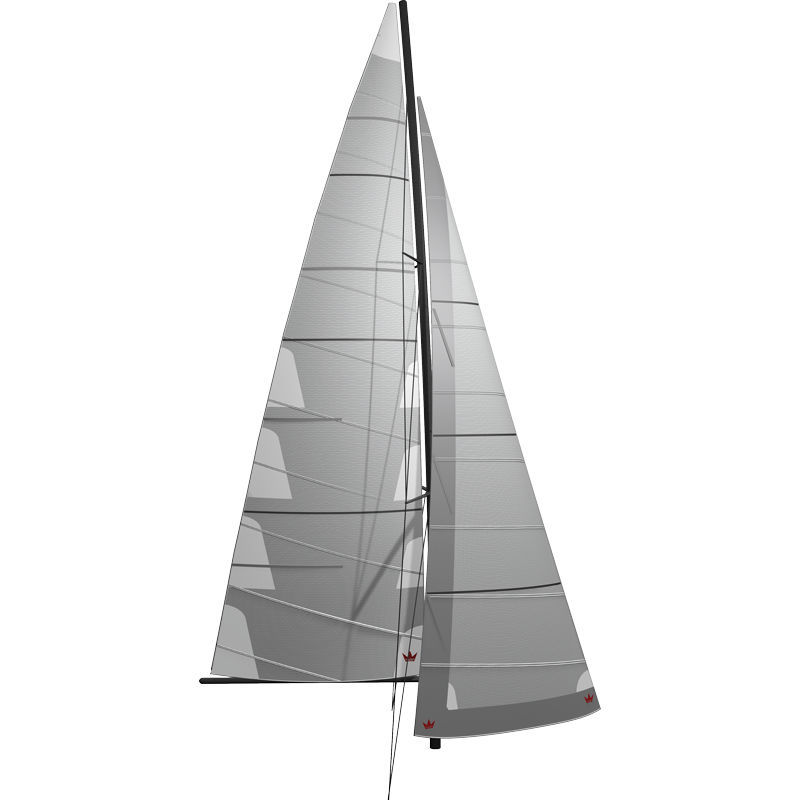 Vela mayor - MAESTRO - ELVSTRØM SAILS - foque enrollable / para velero ...