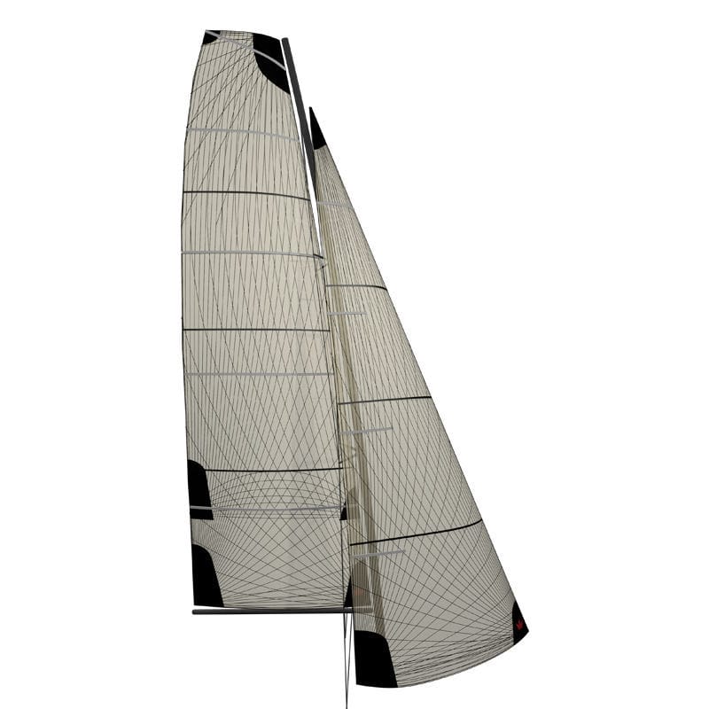 Vela mayor cangreja - MAESTRO - ELVSTRØM SAILS - foque / para velero de ...