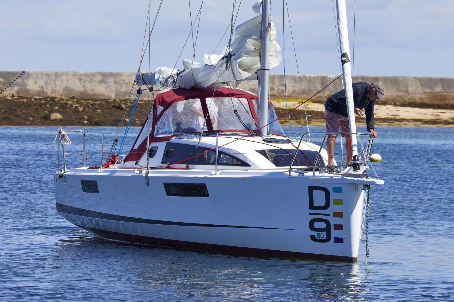 Velero de crucero rápido - DJANGO 9.80 - Marée Haute - de regata y ...